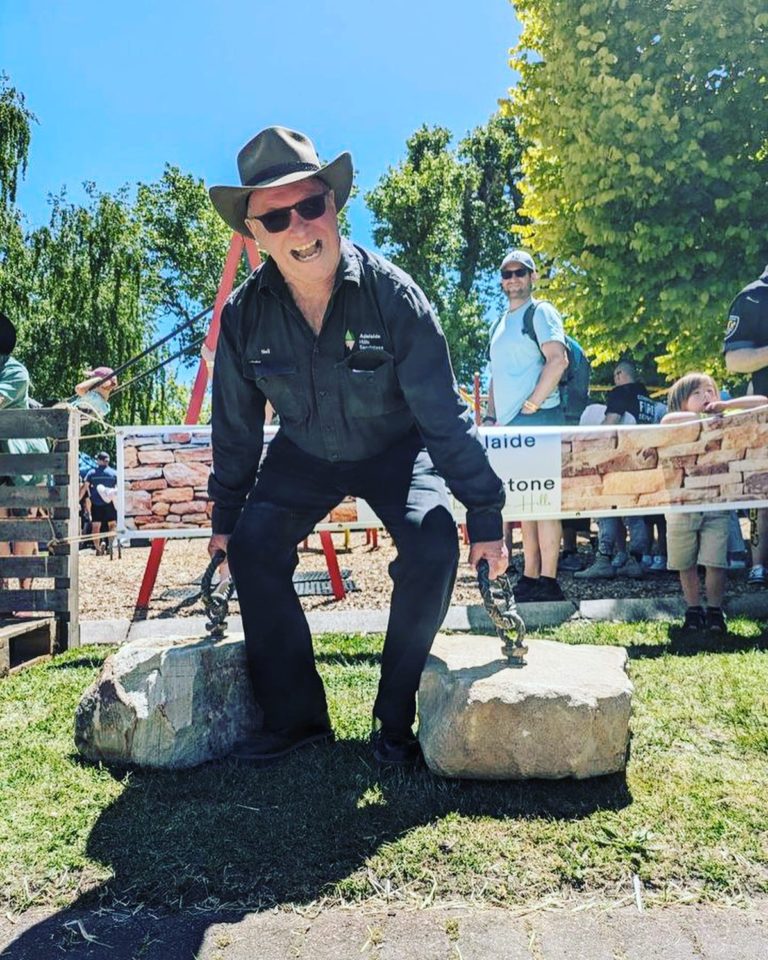 Unveiling of the Maddern Stone Challenge - Adelaide Hills Sandstone